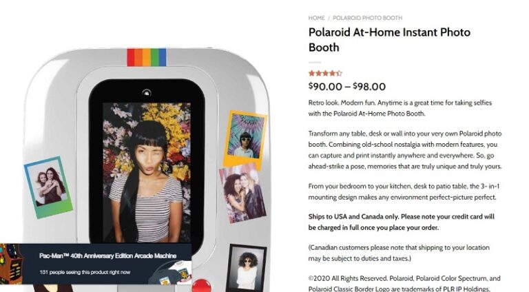 Polaroid At-Home Instant Photo Booth Review [Buyers Beware]